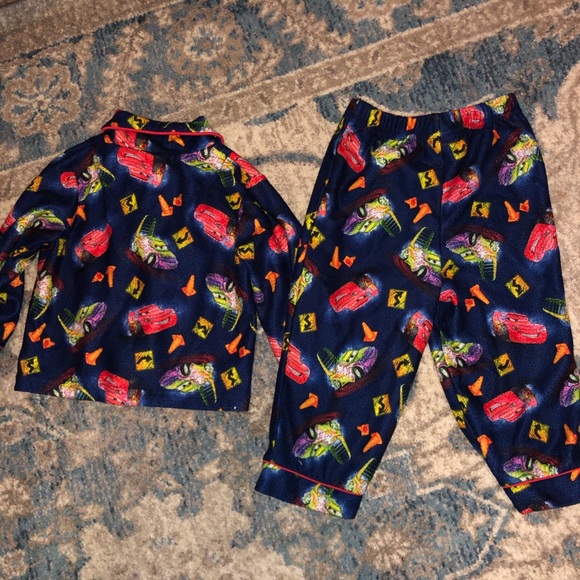 Disney | Pajamas | Disney Cars 2 Piece Button Down Pajamas 24m | Poshmark